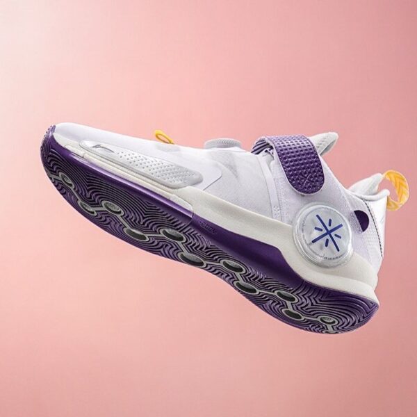 Li-Ning Way of Wade Fission F7 V2 Basketball Shoes in White/ Silver ...