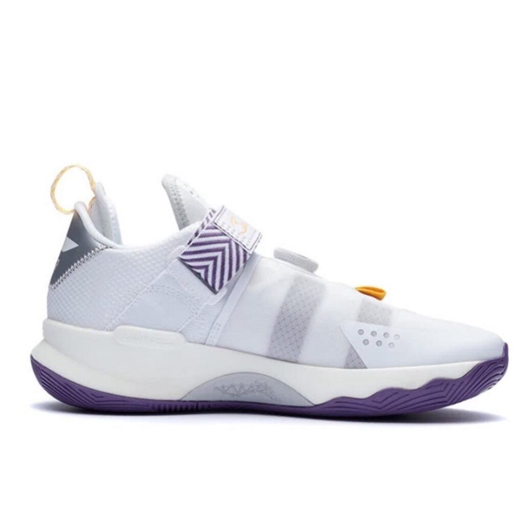 Li-Ning Way of Wade Fission F7 V2 Basketball Shoes in White/ Silver ...