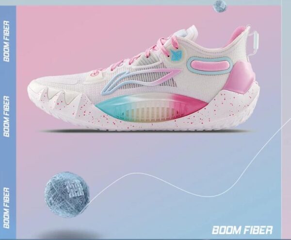 Li-Ning Jimmy Butler JB 1 Miami “Vice -White” Premium Boom Fiber ...
