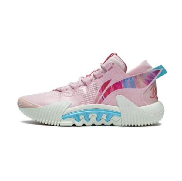 LiNing BadFive 2 Low Sweet Apricot Pink Fashion Basketball Shoes ...