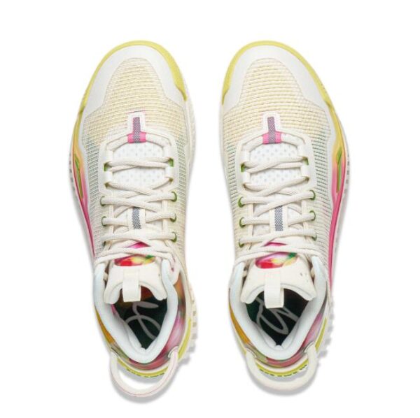 Li-Ning BadFive 3 “Off white” Gold Pink Premium Boom Basketball Shoes ...