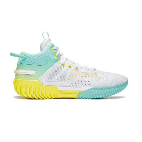 Li-Ning BadFive 3 "Standard White Ice Green" Premium Boom Basketball ...