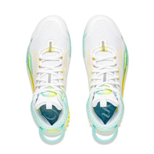 Li-Ning BadFive 3 "Standard White Ice Green" Premium Boom Basketball ...