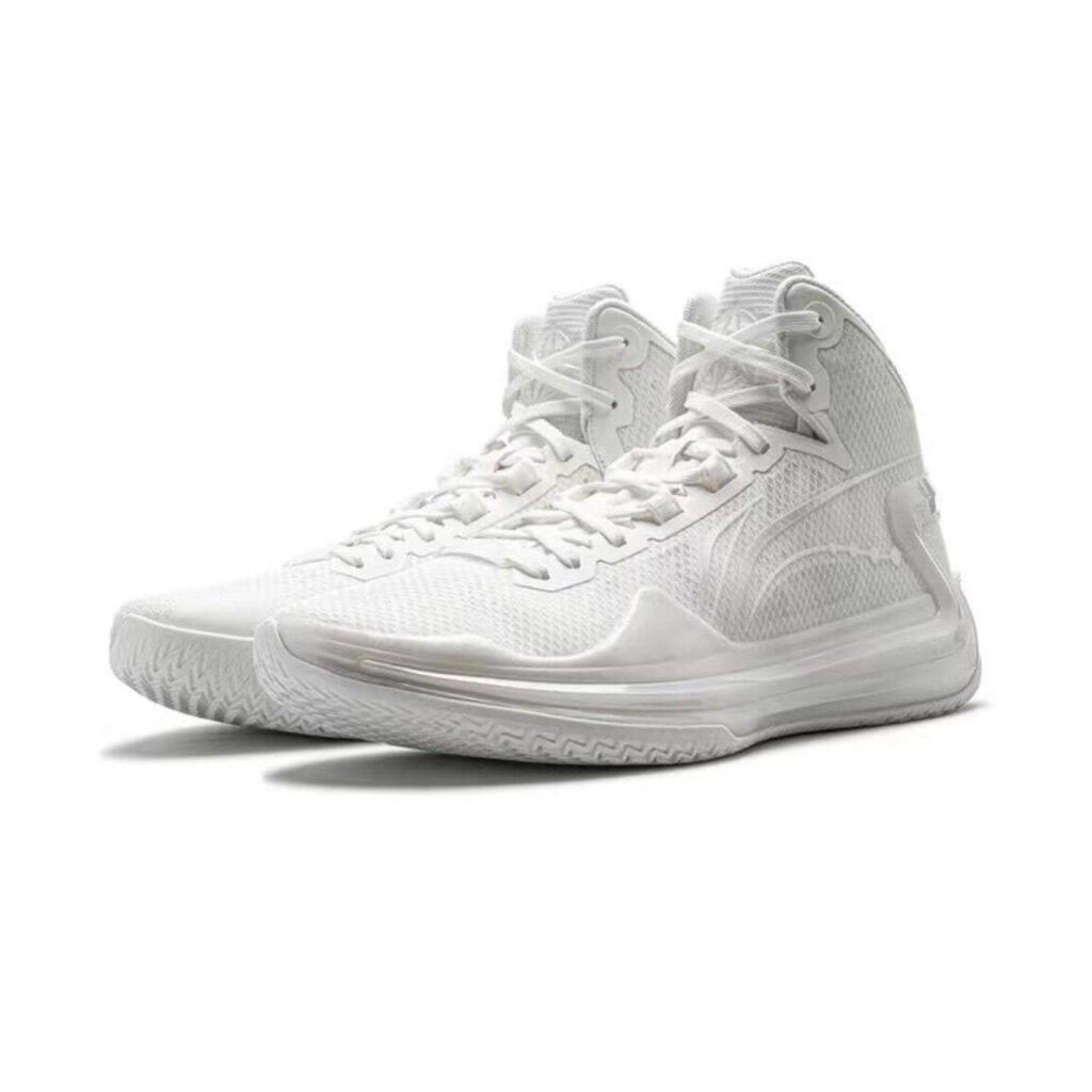 Li-Ning LiRen 4 High “Pearl White” Premium Boom Basketball Shoes ...