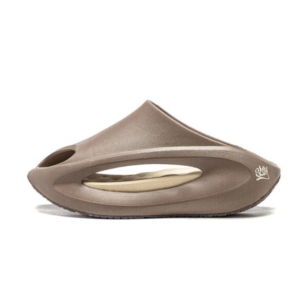 LiNing Yunyou Slay Slides Fashion Casual Boom Slippers in Brown For Men ...