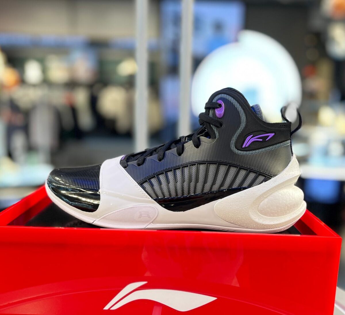 LiNing Yu Shuai 17 Retro High Premium Boom Basketball Shoes in Black ...