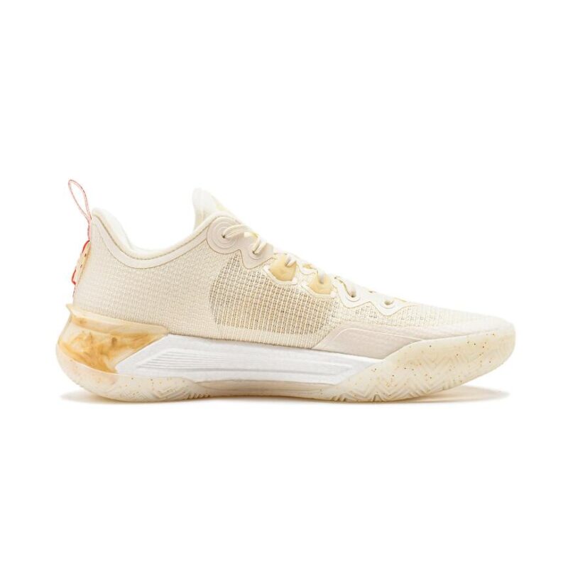 Li-Ning LiRen3 V2 Low “Jade gilded gold” Premium Boom Basketball Shoes ...