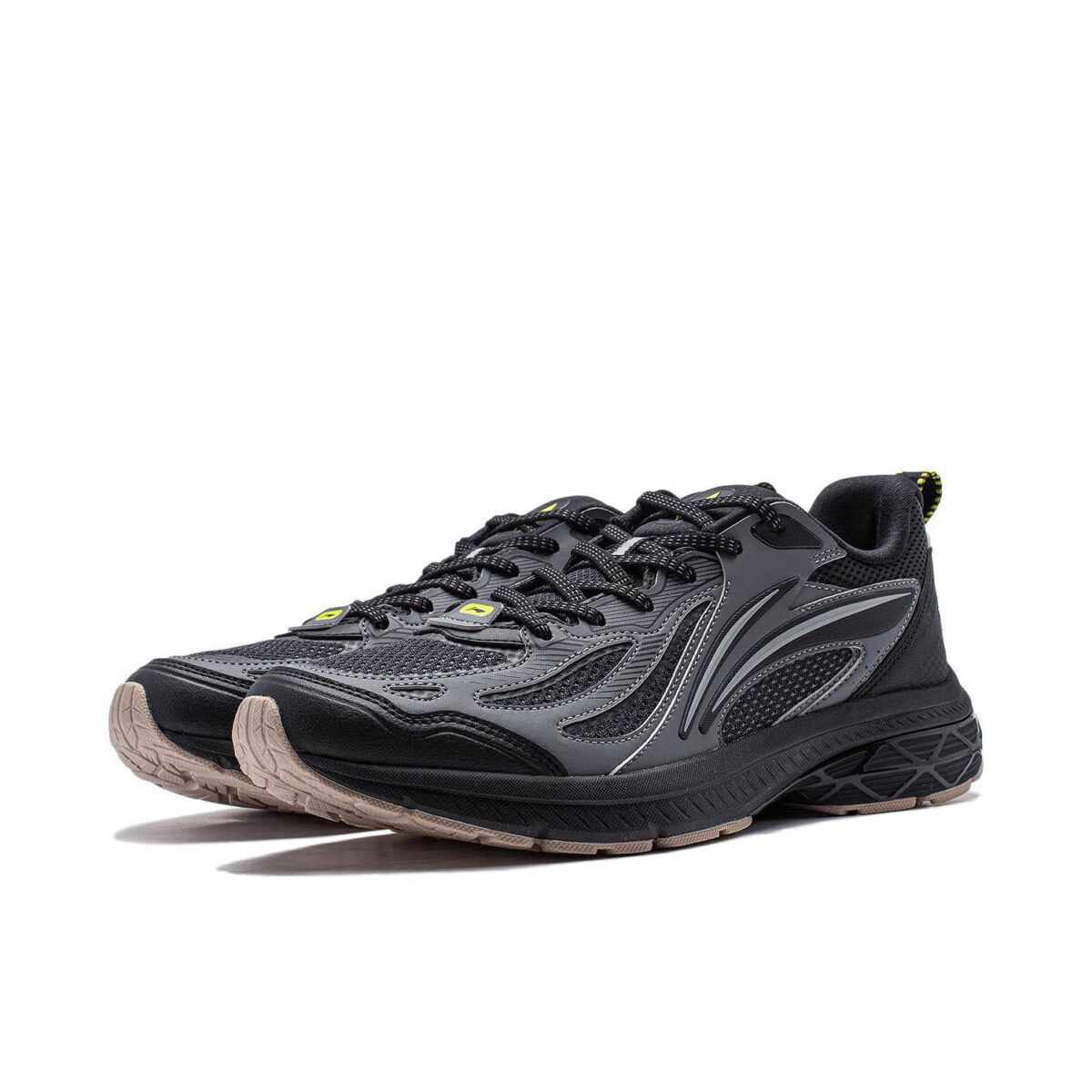 Li Ning Fuyao V2 Mens Retro Running Shoe Black Grey – LiNing Way of ...