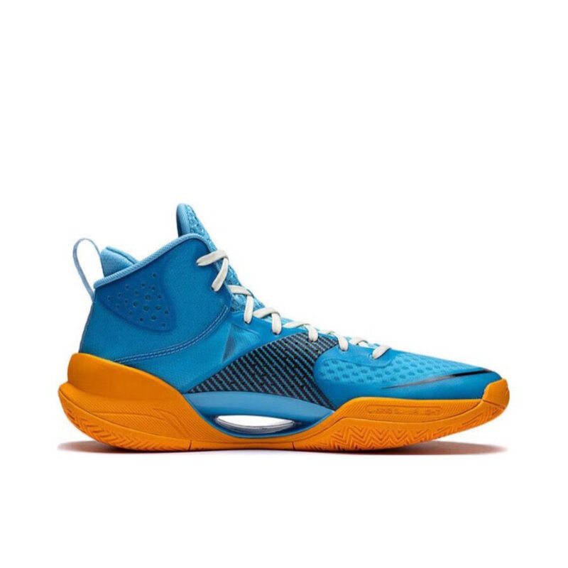 Li-Ning superlight premium boom basketball shoes in Blue/Orange ...