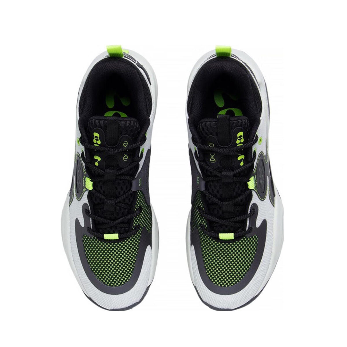 2023 Li-Ning Way of Wade All Day 7 Basketball shoes in Grey/Black/Green ...