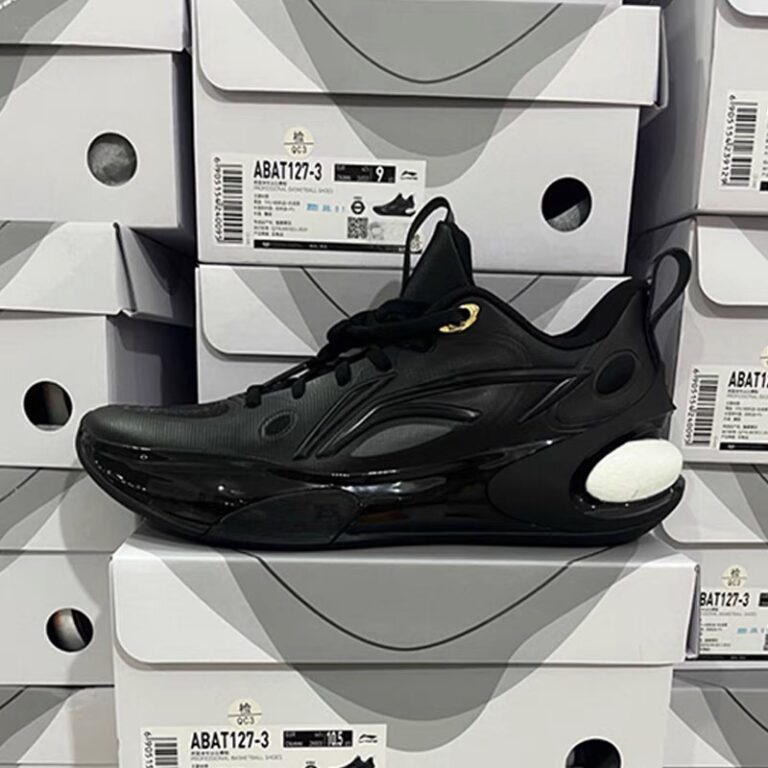 LiNing YuShuai 17 Low Premium Boom Basketball Shoes in Black – LiNing ...