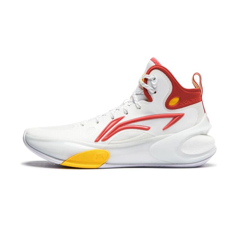 LiNing Yu Shuai 17 High “Home ” Premium Boom Basketball Shoes in White ...