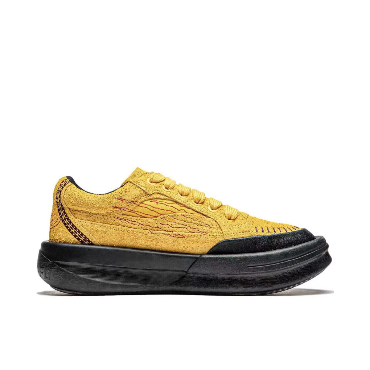 Li-Ning Bruce Lee “YANG” Kongfu Fashion Casual Sneakers Yellow Black ...