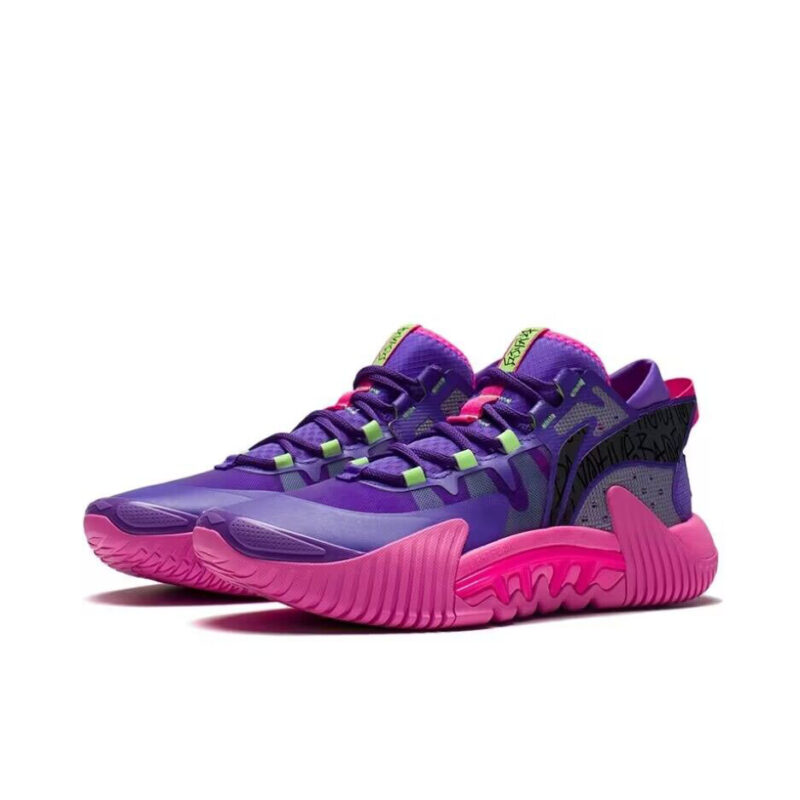 Li-Ning BadFive 2 Low Boom Basketball Shoes in Purple/Pink – LiNing Way ...
