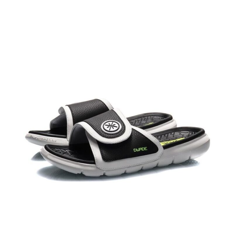 LiNing Way of Wade Cushion Slides Black/White – LiNing Way of Wade Sneakers