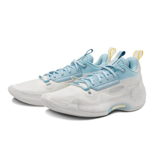 LiNing Way of Wade 10 Low “Ice Blood” Basketball Shoes in White Blue ...