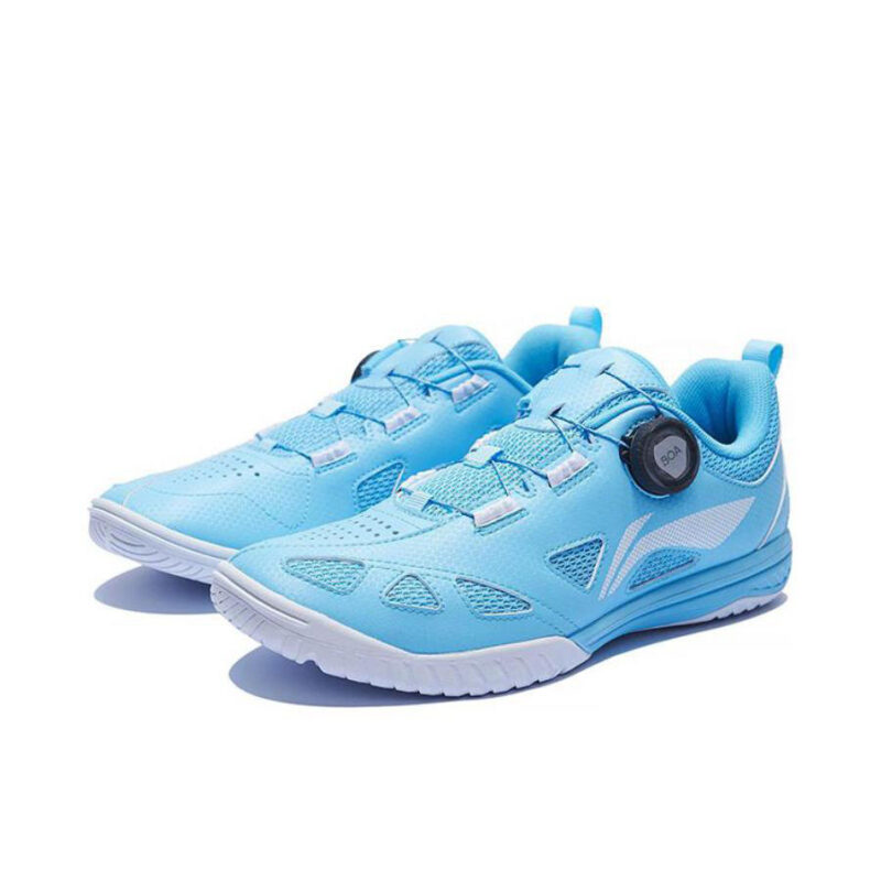 Li-Ning Wang Chuqin MAGE ESS Traceless PE table tennis shoes for Men and Wommen in Blue White ...