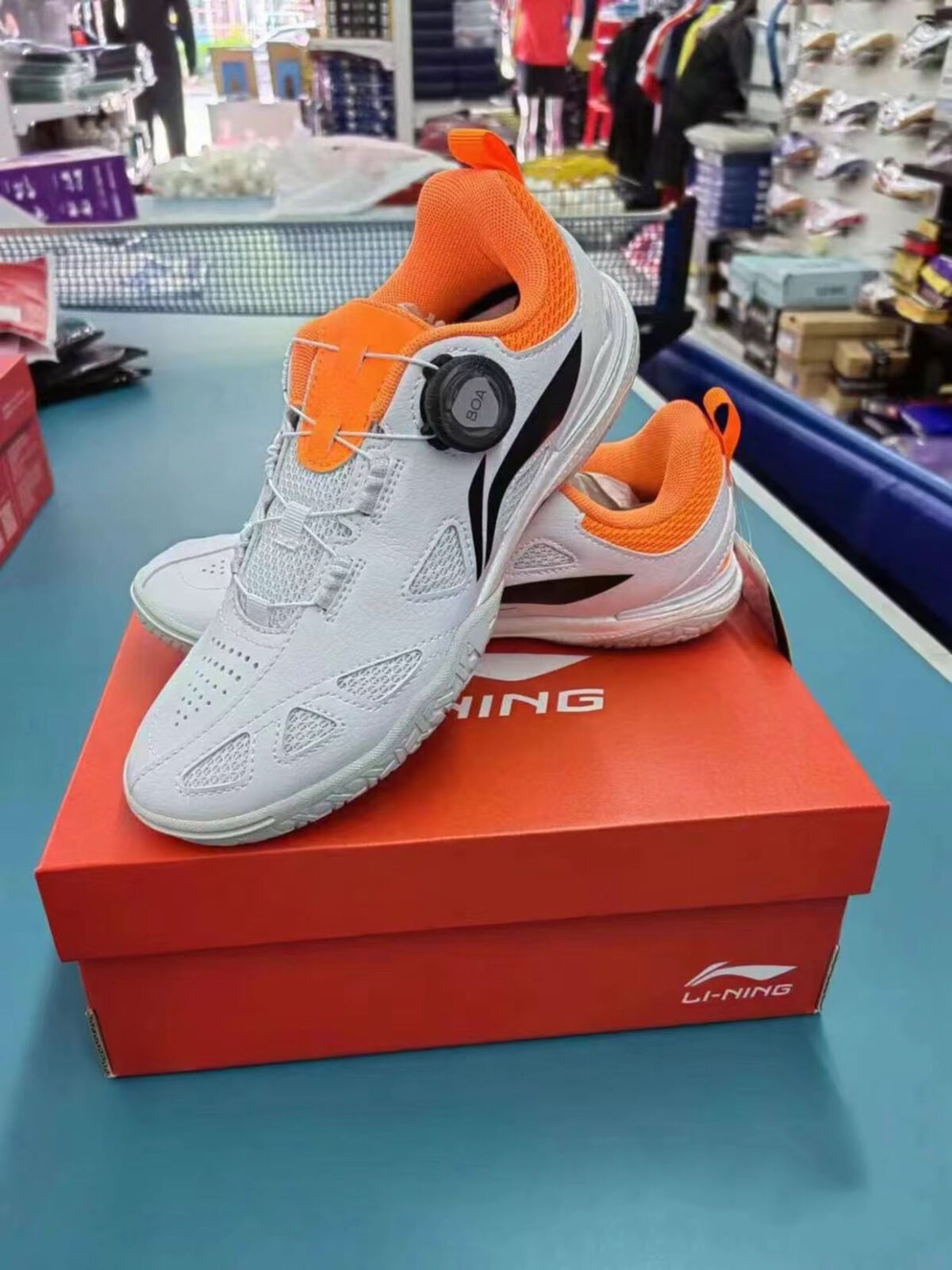 Li-Ning Wang Chuqin Exclusive Sponsorship PE Table Tennis shoes for Men ...
