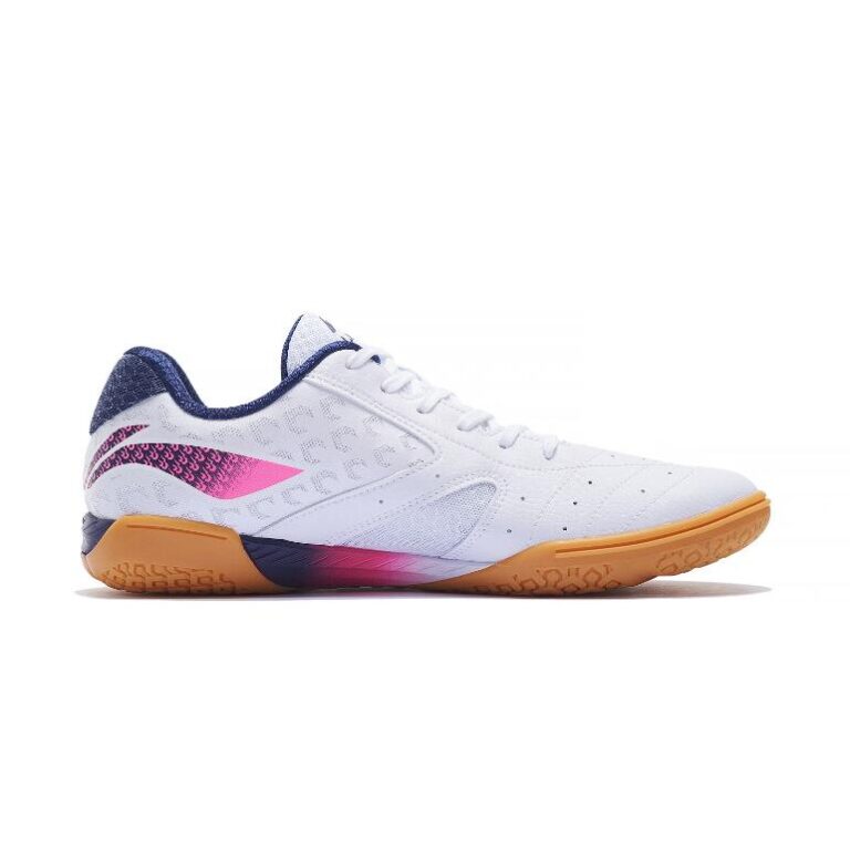 Li-Ning Lin Gaoyuan PE table tennis shoes for Men and Wommen White Blue ...