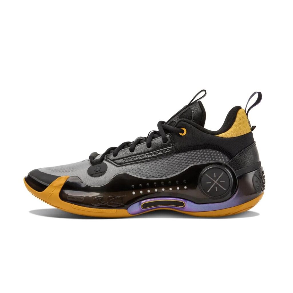 LiNing Way of Wade 10 Low “Away” Basketball Shoes in Black/Yellow ...