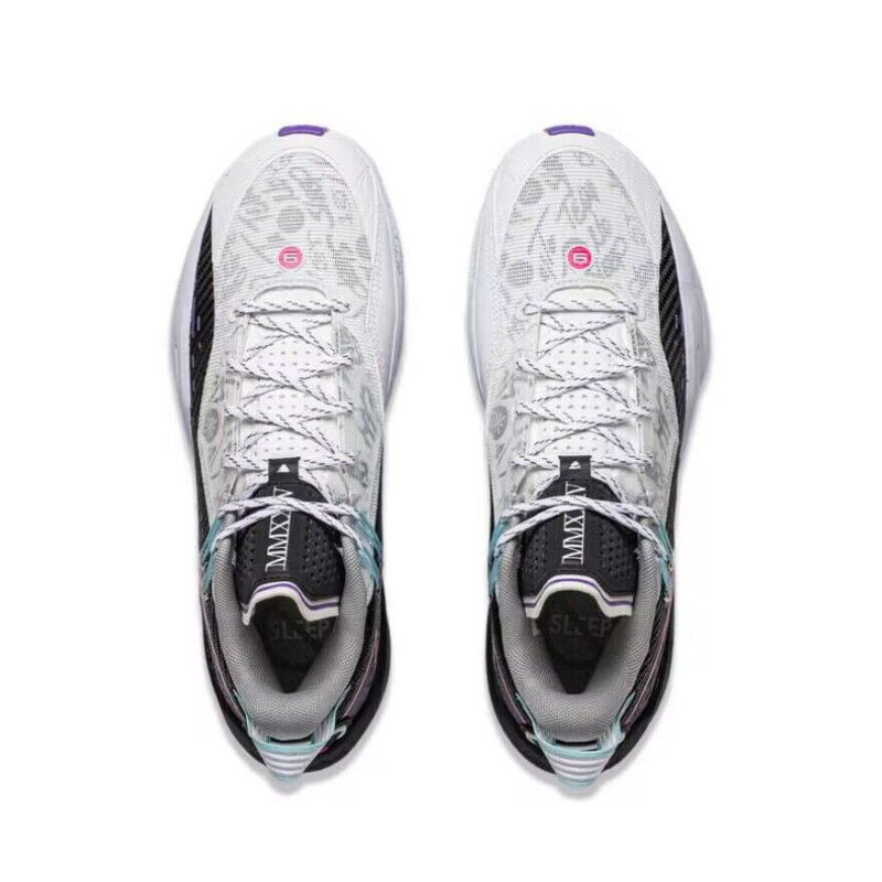Li-Ning Way of Wade Fission 9 "TNS" Basketball Shoes in White Black ...