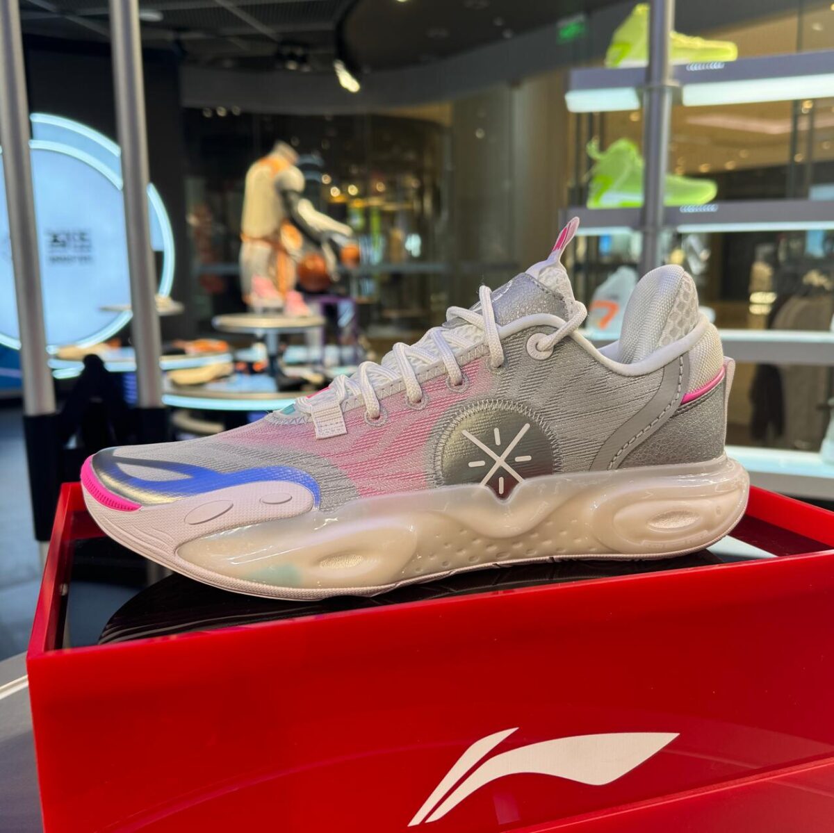 Li Ning Way of Wade All City 12 “Birthday” Pisces Summer Grey/ Pink ...