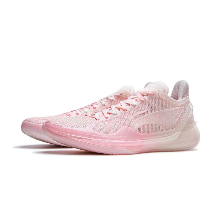 LiNing Sharp Edge LiRen 4 V2 Low “Pink” Lightweight Basketball Shoes ...