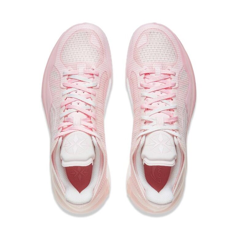 LiNing Sharp Edge LiRen 4 V2 Low “Pink” Lightweight Basketball Shoes ...
