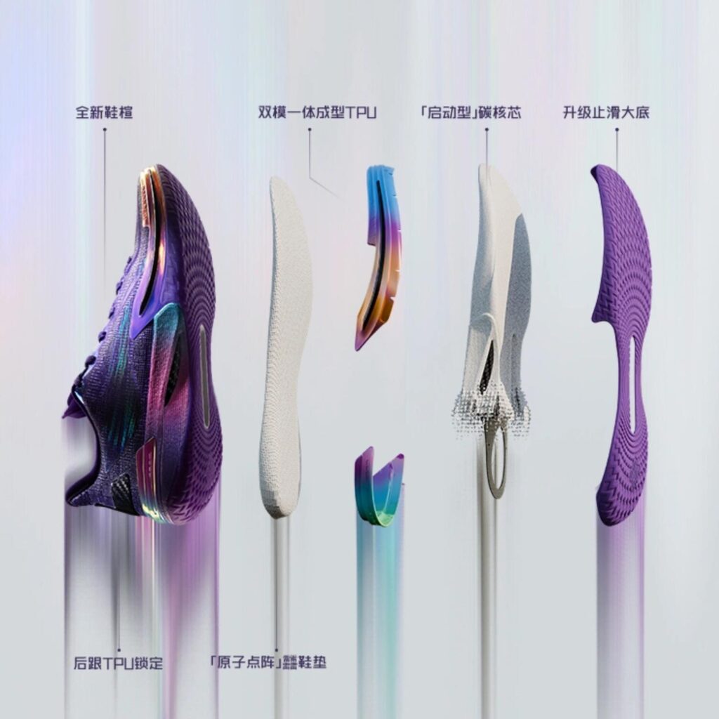 LiNing Gamma “Ray Burst” Purple – LiNing Way of Wade Sneakers