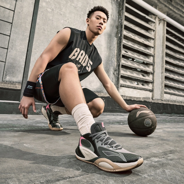 Li-Ning BadFive Low Storm 8 Premium Boom Outdoor Basketball Shoes Grey ...