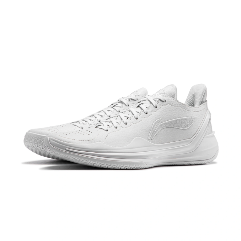 LiNing Sharp Edge LiRen 4 V2 Low “Monologue” Pure White Leather ...