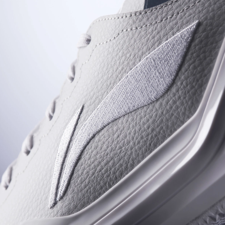 LiNing Sharp Edge LiRen 4 V2 Low “Monologue” Pure White Leather ...