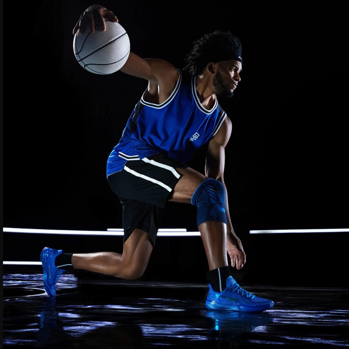 LiNing Gamma “Blu-ray” Super-light Premium Boom Basketball Shoes ...