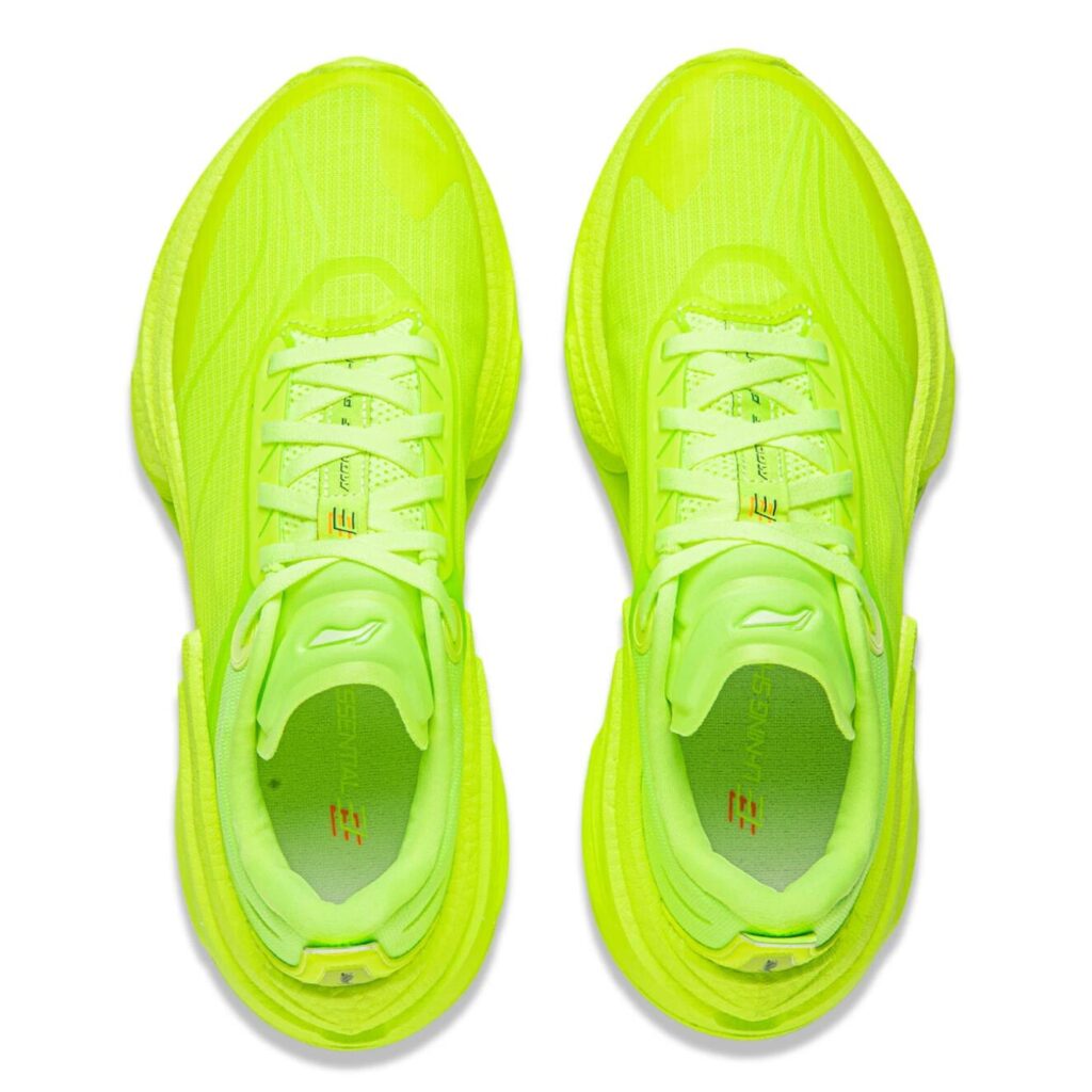 Li Ning Shadow 3 Essential Futuristic Running Shoes in Neon Green ...