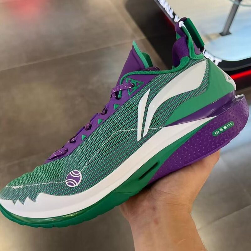 Li-Ning Jimmy Butler JB 2 “Ryegrass” Green/ Purple Basketball Shoes ...