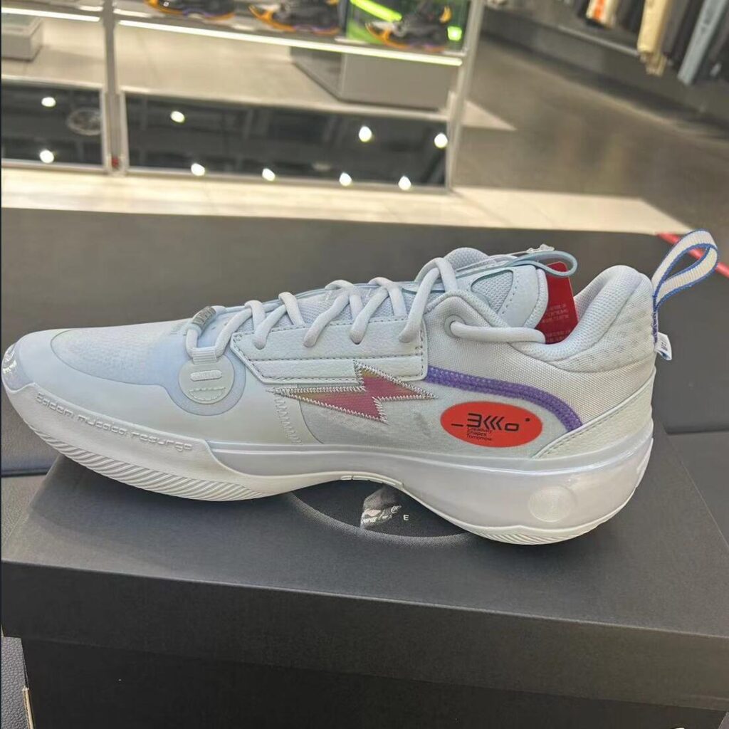 LiNing Way of Wade 10 Low “Ice” Premium Boom Basketball Shoes in Ice ...