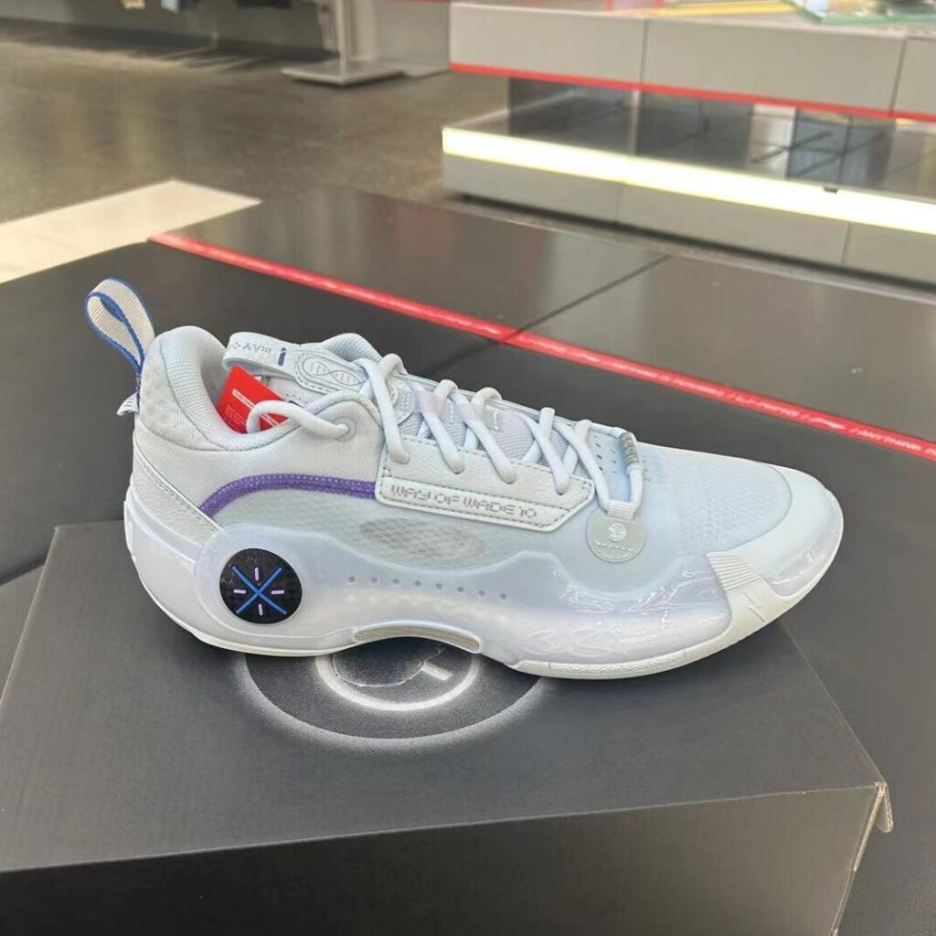 LiNing Way of Wade 10 Low “Ice” Premium Boom Basketball Shoes in Ice ...