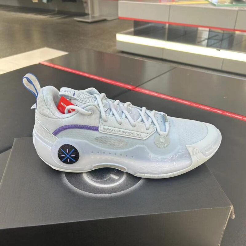 LiNing Way of Wade 10 Low “Ice” Premium Boom Basketball Shoes in Ice ...