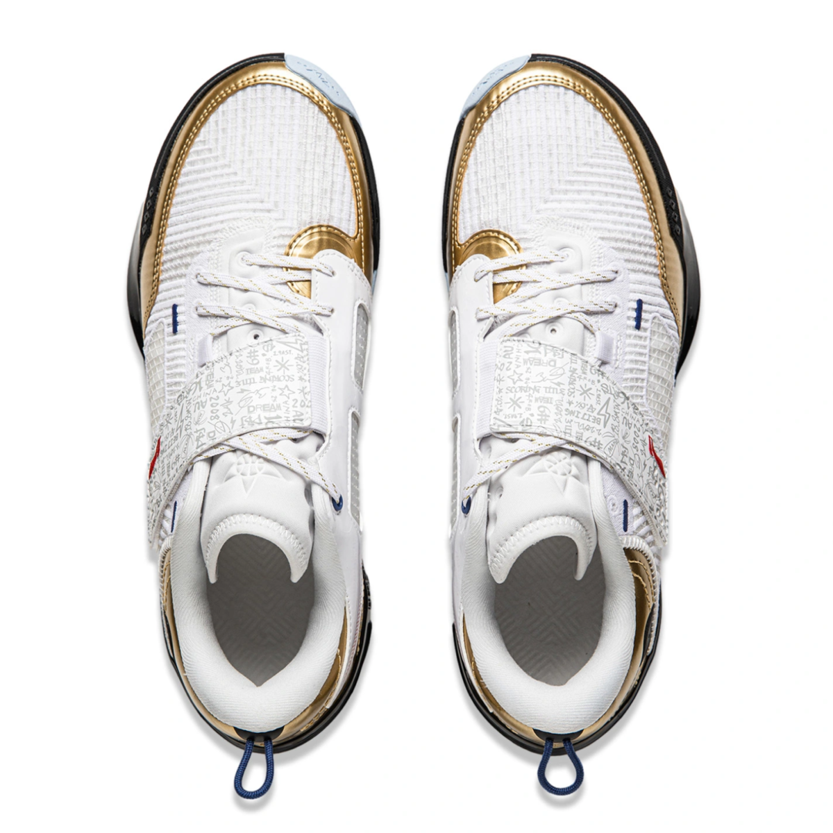 LiNing Wade 808 4 Ultra ASG “Score Champion” White/Gold Basketball ...