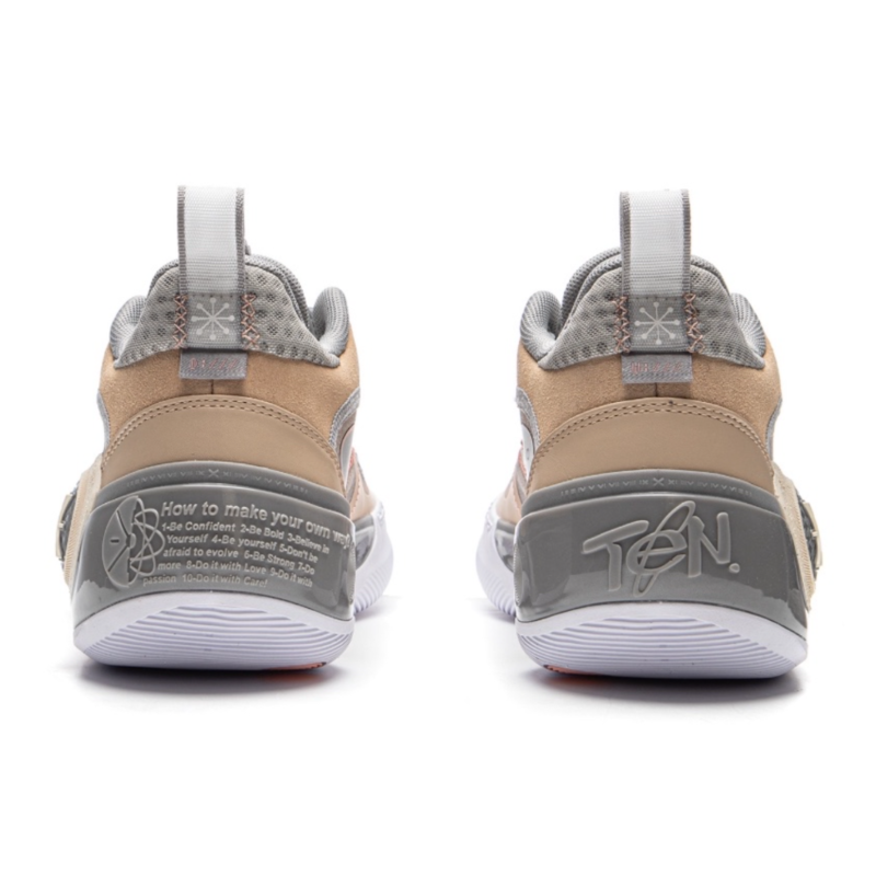 LiNing Way of Wade 10 Low “Origin” Premium Boom Basketball Shoes brown ...