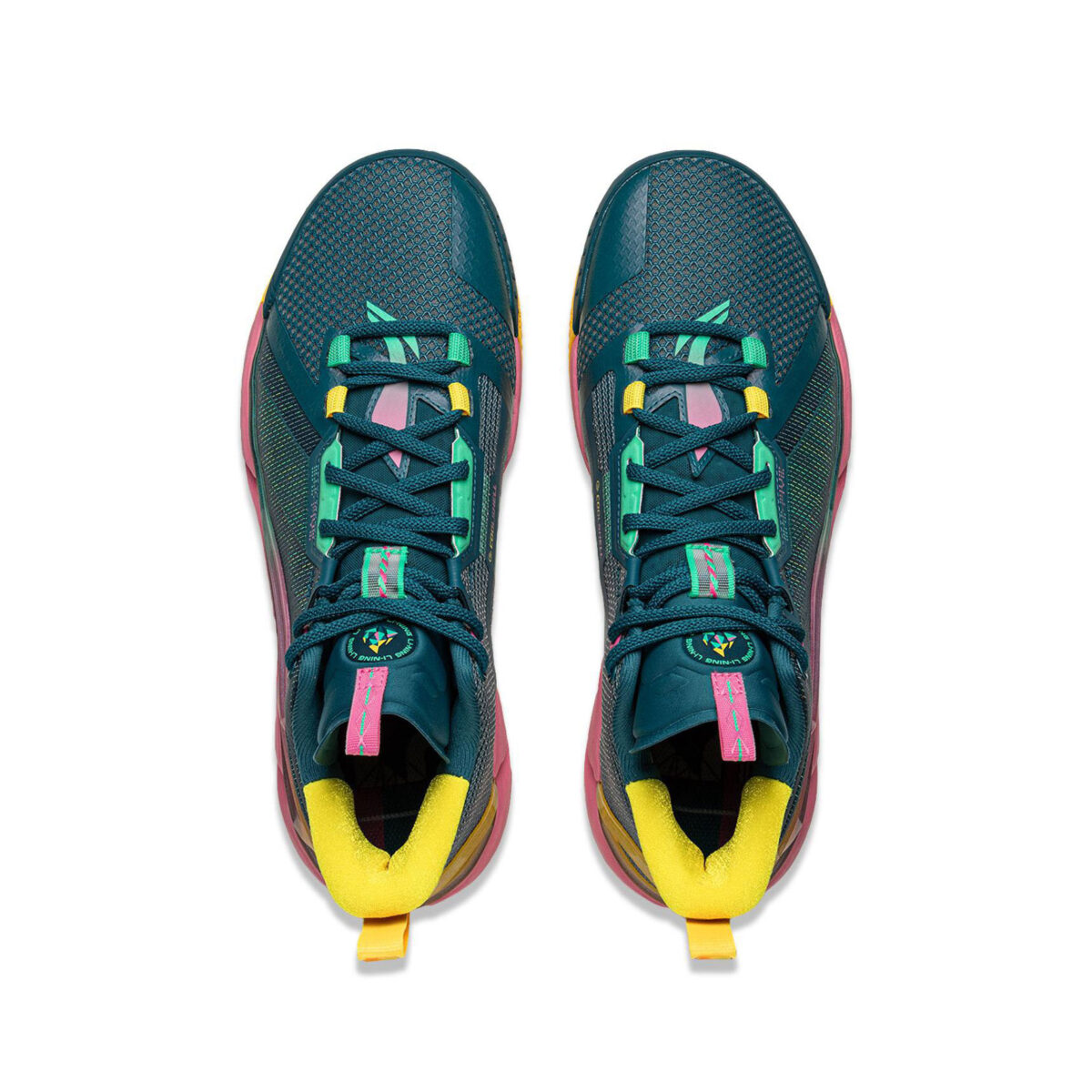 Li Ning BadFive 4 Premium Boom Basketball Shoes Green/Pink – LiNing Way ...