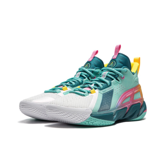 Li Ning BadFive 4 Premium Boom Basketball Shoes Green/White – LiNing ...