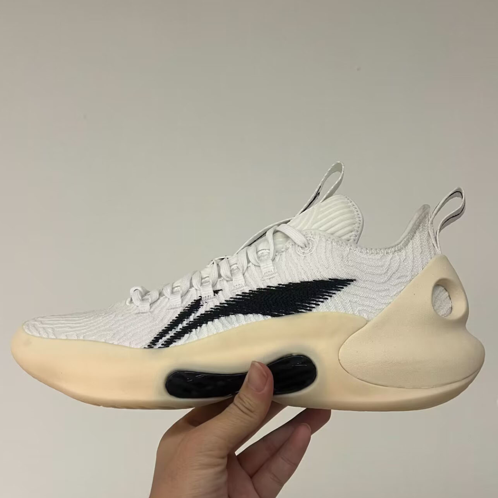 LiNing Yushuai Ultra LOW Premium Boom Basketball Shoes White/Black ...