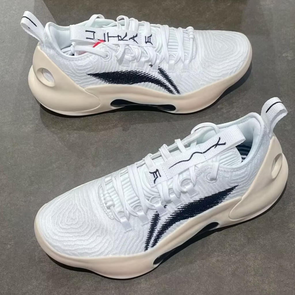LiNing Yushuai Ultra LOW Premium Boom Basketball Shoes White/Black ...