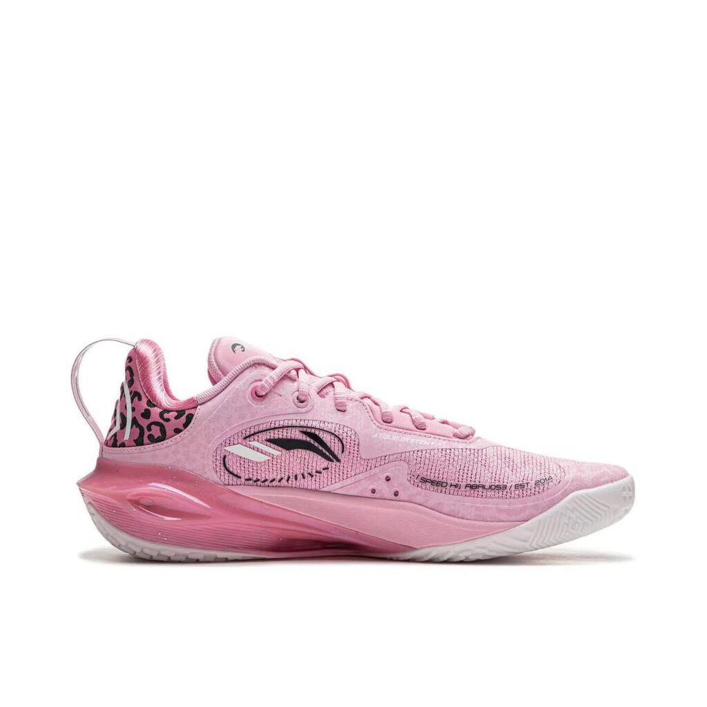 LiNing Speed 11 Low “Jungle King” Pink Double Boom Basketball Shoes ...
