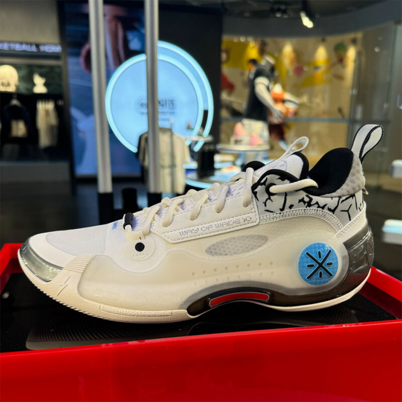 LiNing Way of Wade 10 Low “Black Flash” Premium Boom Basketball Shoes ...