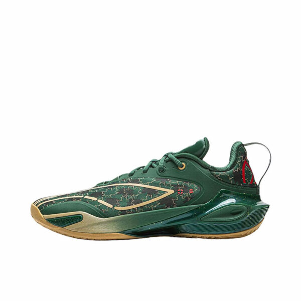 LiNing Speed 11 Low Qiao Mu Green Double Boom Basketball Shoes – LiNing ...