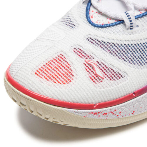 LiNing BadFive Hunting Super 1 White Blue Outdoor Basketball Shoes ...