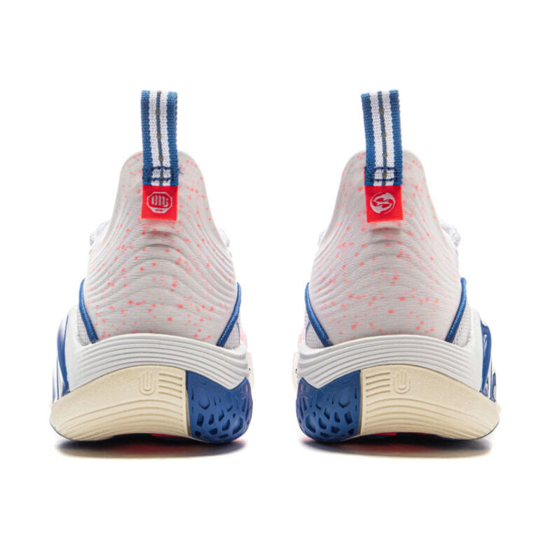 LiNing BadFive Hunting Super 1 White Blue Outdoor Basketball Shoes ...