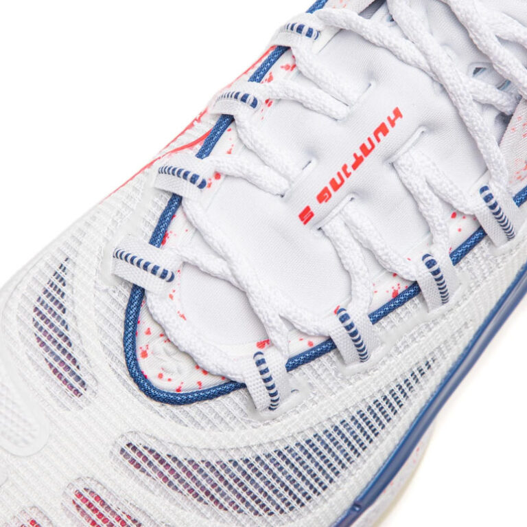 LiNing BadFive Hunting Super 1 White Blue Outdoor Basketball Shoes ...